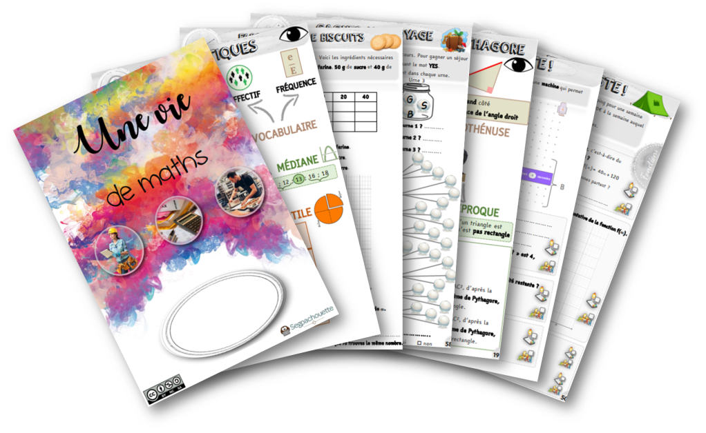 Une vie de maths – Fichier de maths cycle 4 – 3ème SEGPA – Segpachouette