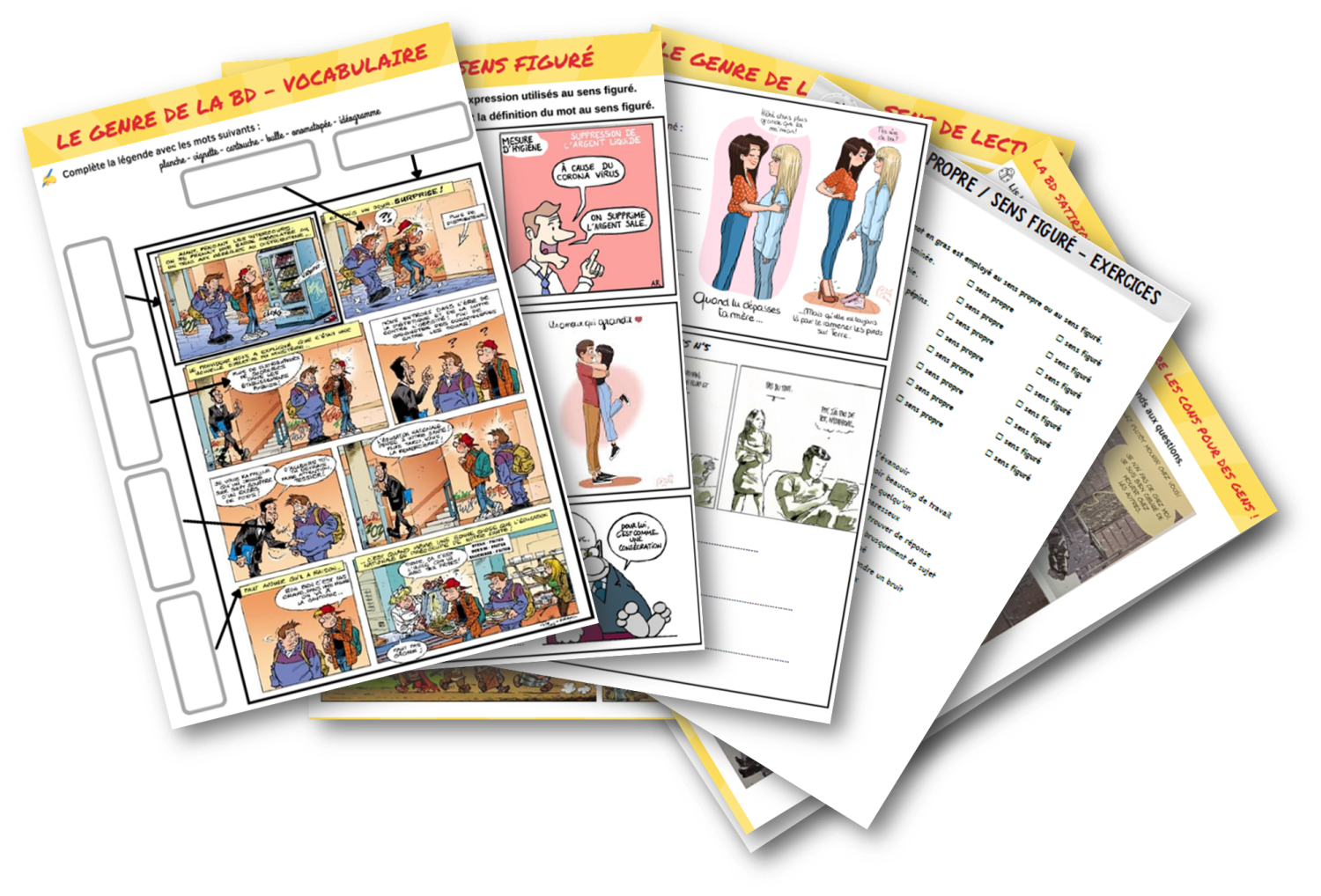 La BD satirique – Dénoncer les travers de la société – Français – 3ème ...