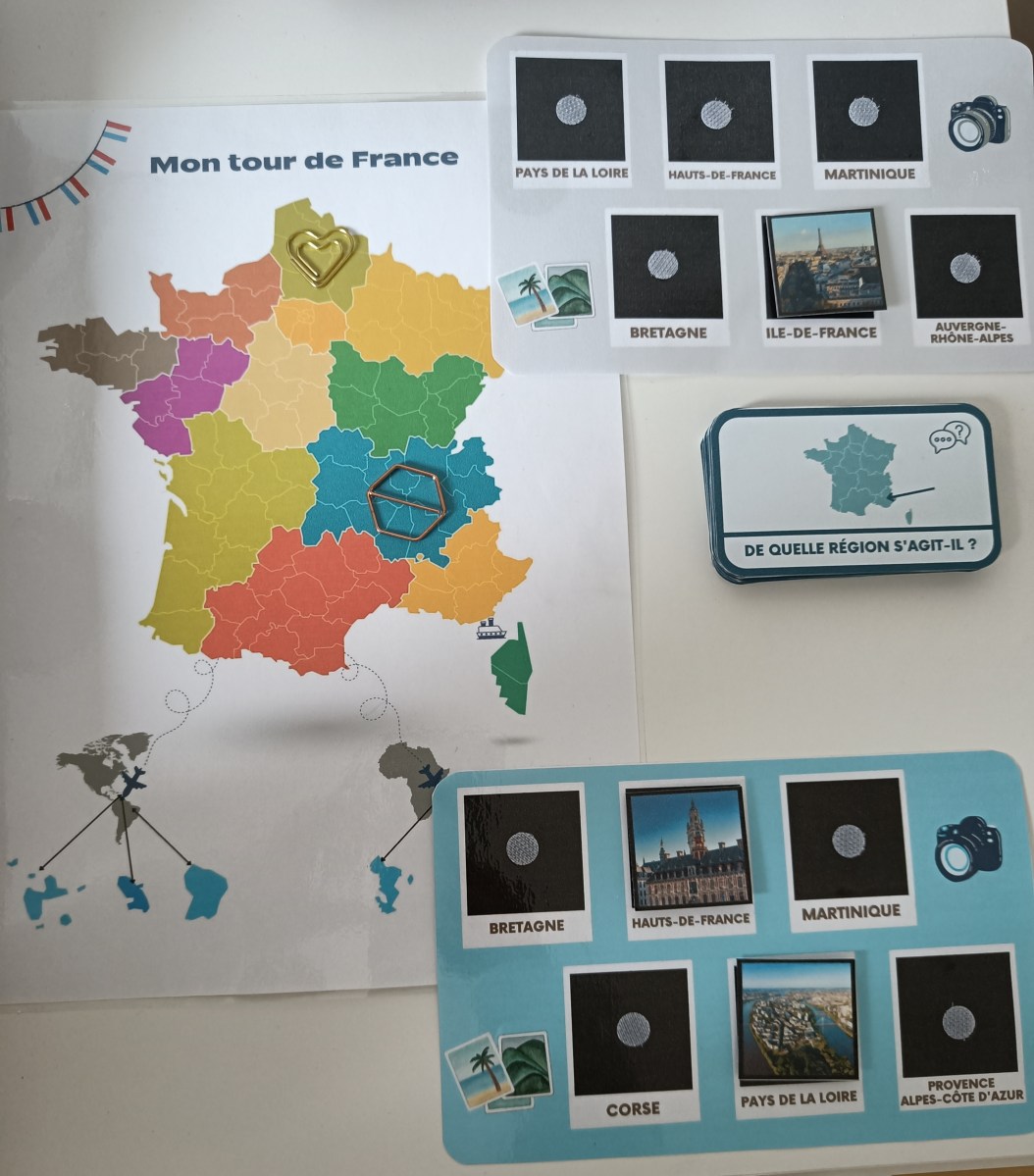 Ateliers de géographie – Les régions de France – Segpachouette